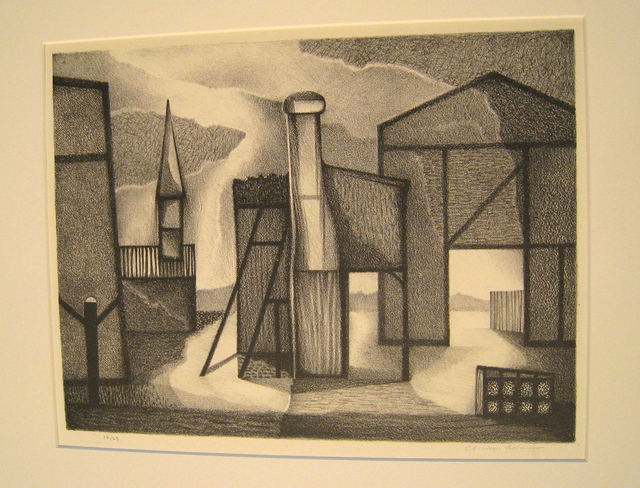 Clinton Adams | Facade (1949) | Available for Sale | Artsy