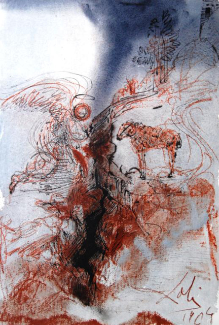 Salvador Dalí | The He-Goats Of The Wild She-Goats On The Face Of The ...