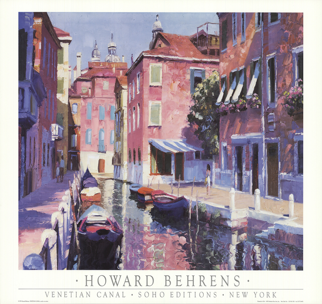 Howard Behrens | Venetian Canal (1993) | Artsy