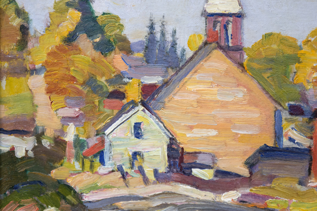 Peter Clapham Sheppard | Village of Uffington Muskoka (mid 20th century ...