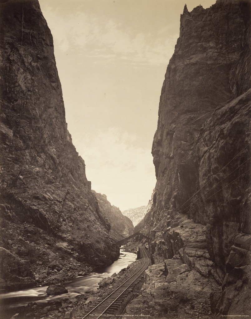 William Henry Jackson | The Royal Gorge, Grand Canyon of the Arkansas ...