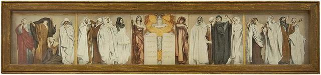 John Singer Sargent | Study for "Frieze of Prophets" Vintage Print ...