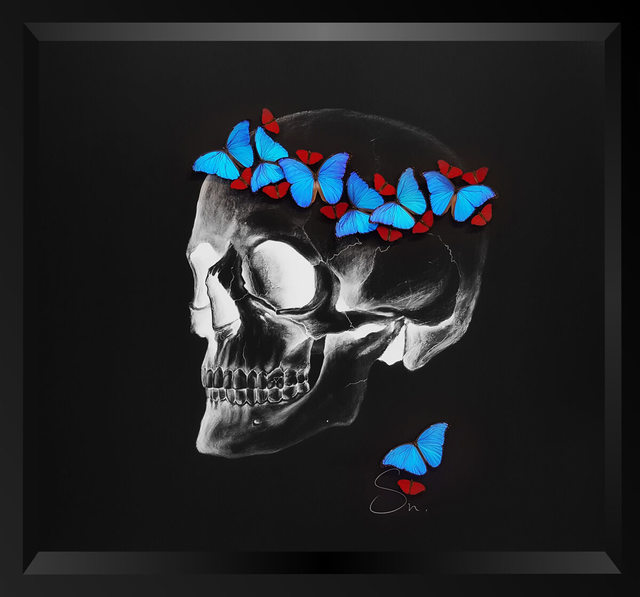 SN: Butterfly Skull | Eden Fine Art | Artsy