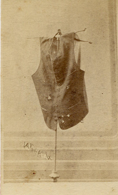 François Aubert | Emperor Maximillian's vest after his execution (1867 ...