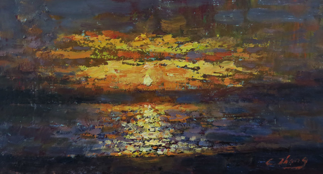 Christopher Zhang | Sea Sunset (ca. 2018) | Available for Sale | Artsy