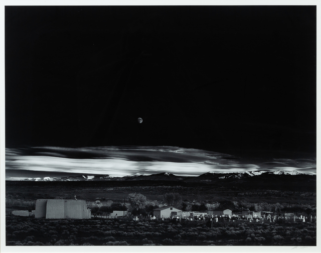 Ansel Adams | Moonrise, Hernandez, New Mexico, (1941) | Artsy