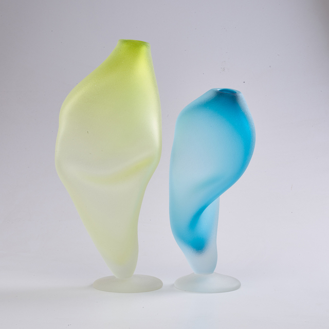 Jeff Goodman Studio | Two sculptural vessels from the "Ovelle ...