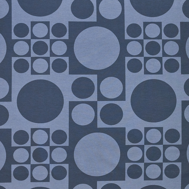 Verner Panton | Geometri upholstery fabric with repeating patterns of ...