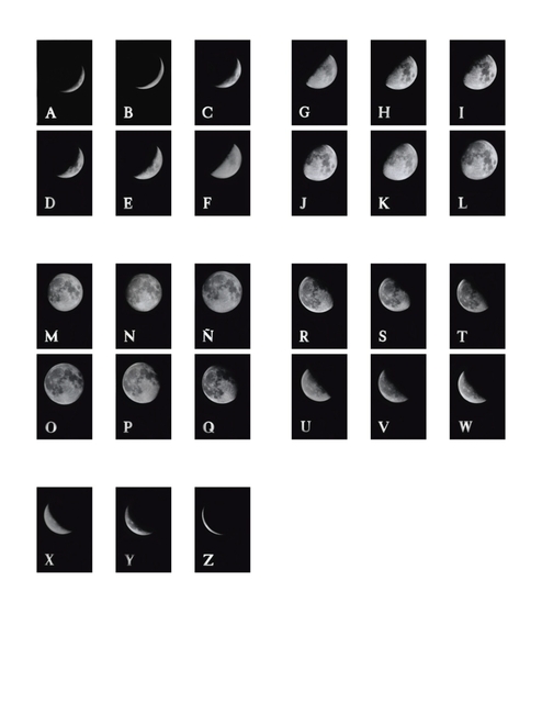 Leandro Katz | Lunar Alphabet (1979/2012) | Available for Sale | Artsy