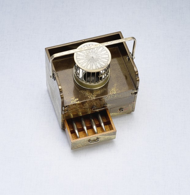 Unknown | Tabako-bon-Shaped Writing Chest (marked Kansai) (Meiji period ...