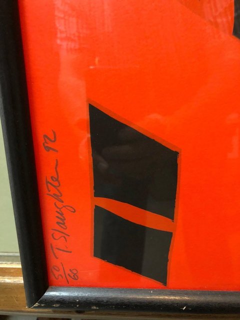 Tom Slaughter | New York Day, Vintage Large Modernist Pop Art ...