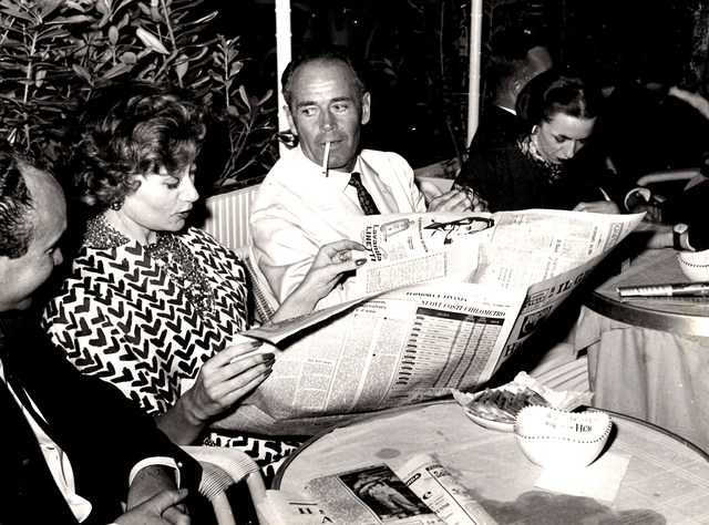 Marcello Geppetti | Henry Fonda and his wife Afdera Franchetti (1960 ...