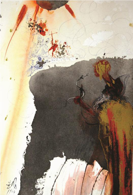 Salvador Dalí | Water Came Out Of The Rock (1967) | Available for Sale ...