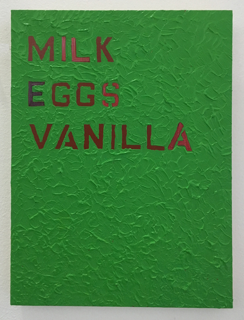 Patrick Chamberlain | Milk, Eggs, Vanilla (2015) | Available for Sale ...