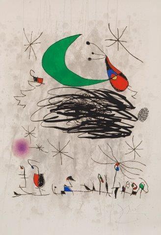 Joan Miró | Saturnale d' Insectes [Dupin 746] (1975) | Artsy
