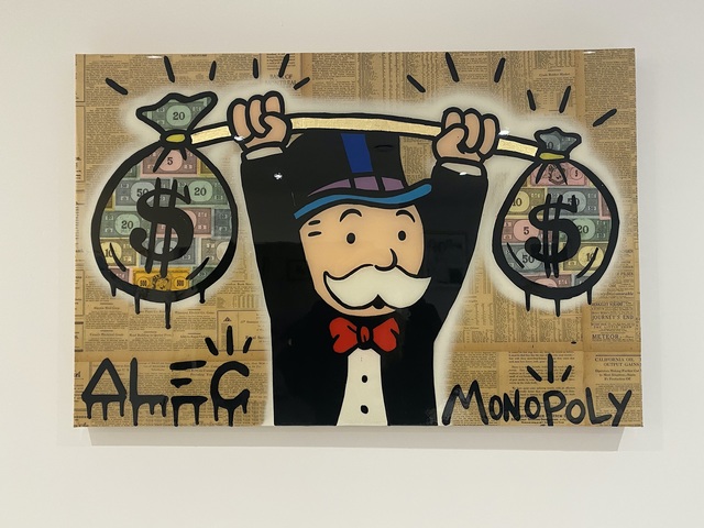Alec Monopoly | Monopoly Lifting Bag (2018) | Artsy