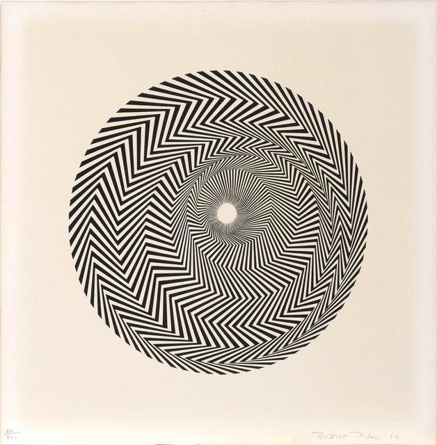 Bridget Riley | UNTITLED (BASED ON BLAZE) (SCHUBERT 4) (1964) | Artsy