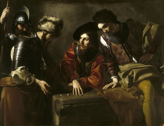 Nicolas Tournier | Dice players (1620-1625) | Artsy