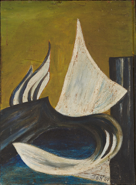 Jon Serl | Sea and Wharf (1964) | Available for Sale | Artsy