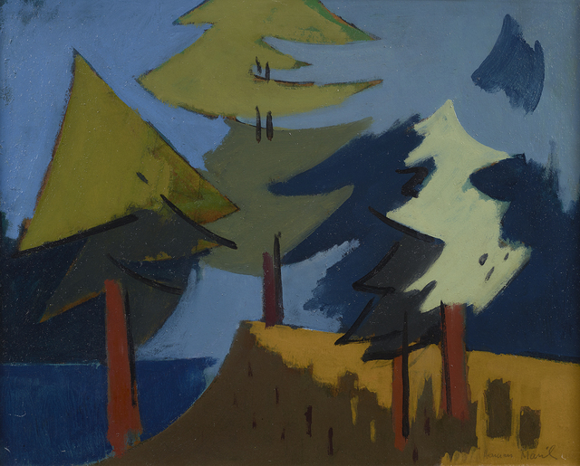 Herman Maril | Trees, Maine (1962) | Available for Sale | Artsy