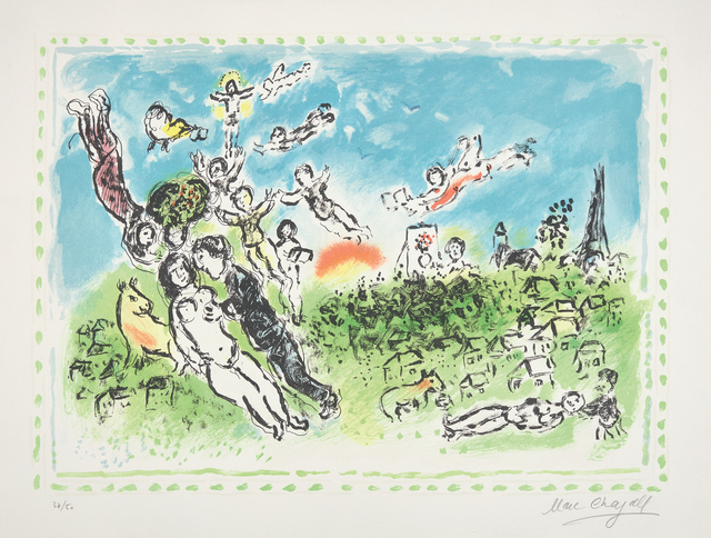 Marc Chagall | Songe d'été (Summer's Dream) (1983) | Artsy