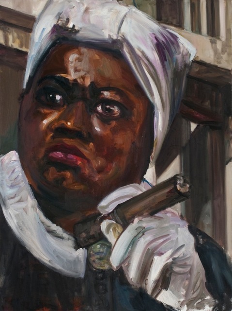 Dawn Mellor | Art Historian (Hattie McDaniel) (2013) | Artsy