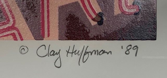 Clay Huffman | Goodbye, Luminous Market (1989) | Available for Sale | Artsy