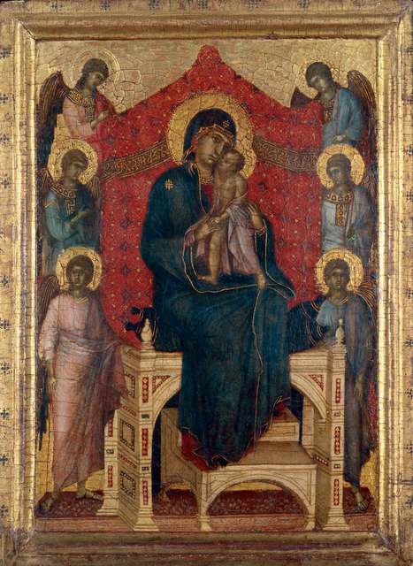 Duccio | Maestà (Majesty) (1290-1295) | Artsy