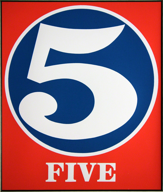 Robert Indiana | Five 5 (1987) | Artsy