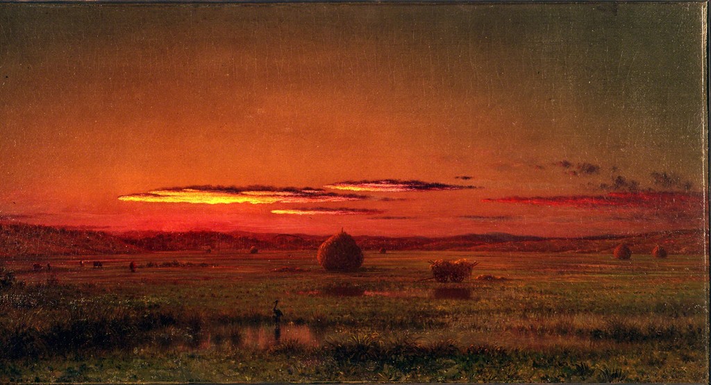 Martin Johnson Heade | Gathering Hay in the Salt Marshes (1876-1882 ...