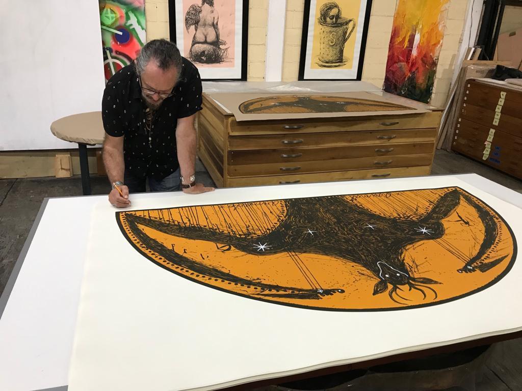 Jose Bedia, Recent Works | Moises Valdes Gallery. | Artsy