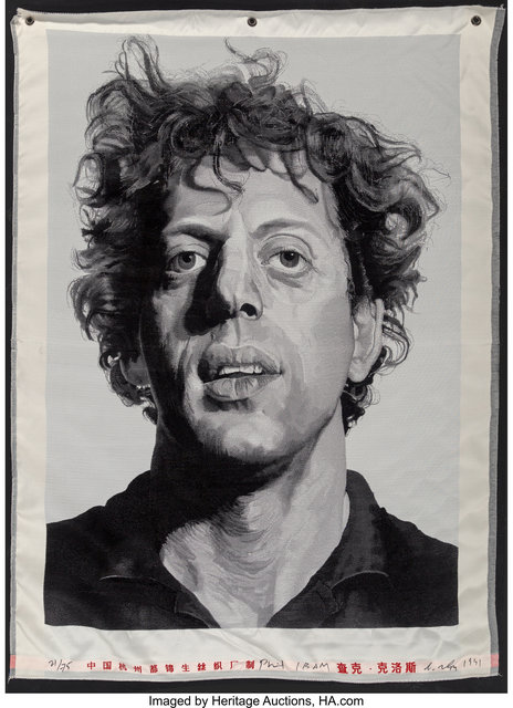 Chuck Close | Phil , from the BAM III portfolio (1991) | Artsy