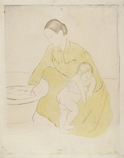 Mary Cassatt | The Bath (ca. 1891) | Artsy