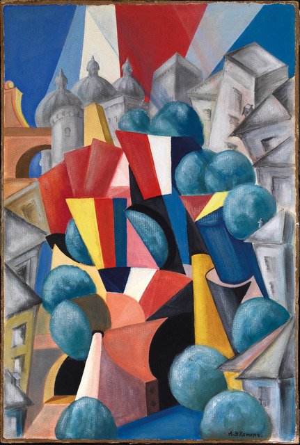 Alexandra Exter | LE PAYSAGE DE LA VILLE (1913/14) | Artsy