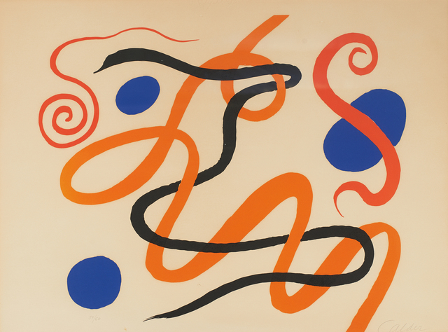 Alexander Calder | Serpentins (1965) | Artsy