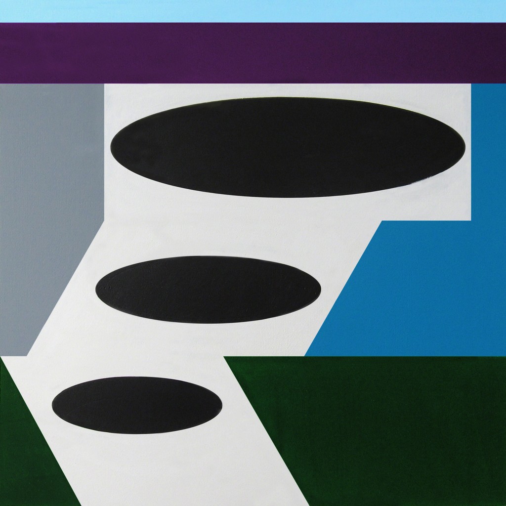 Painter Paul Huxley Explores Optical Illusion and the Limits of Abstraction