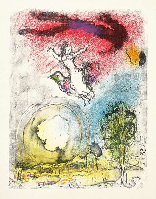 Marc Chagall | La Poésie (Poetry) (M. 898, C. 100) (1976) | Artsy