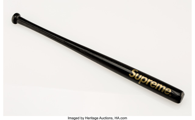 Supreme X Louisville Slugger | Mini Bat (Black) (c. 2006) | Artsy