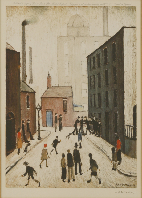 After L S Lowry | Industrial Scene (1974) | Artsy