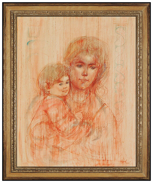 Value Of Edna Hibel Art
