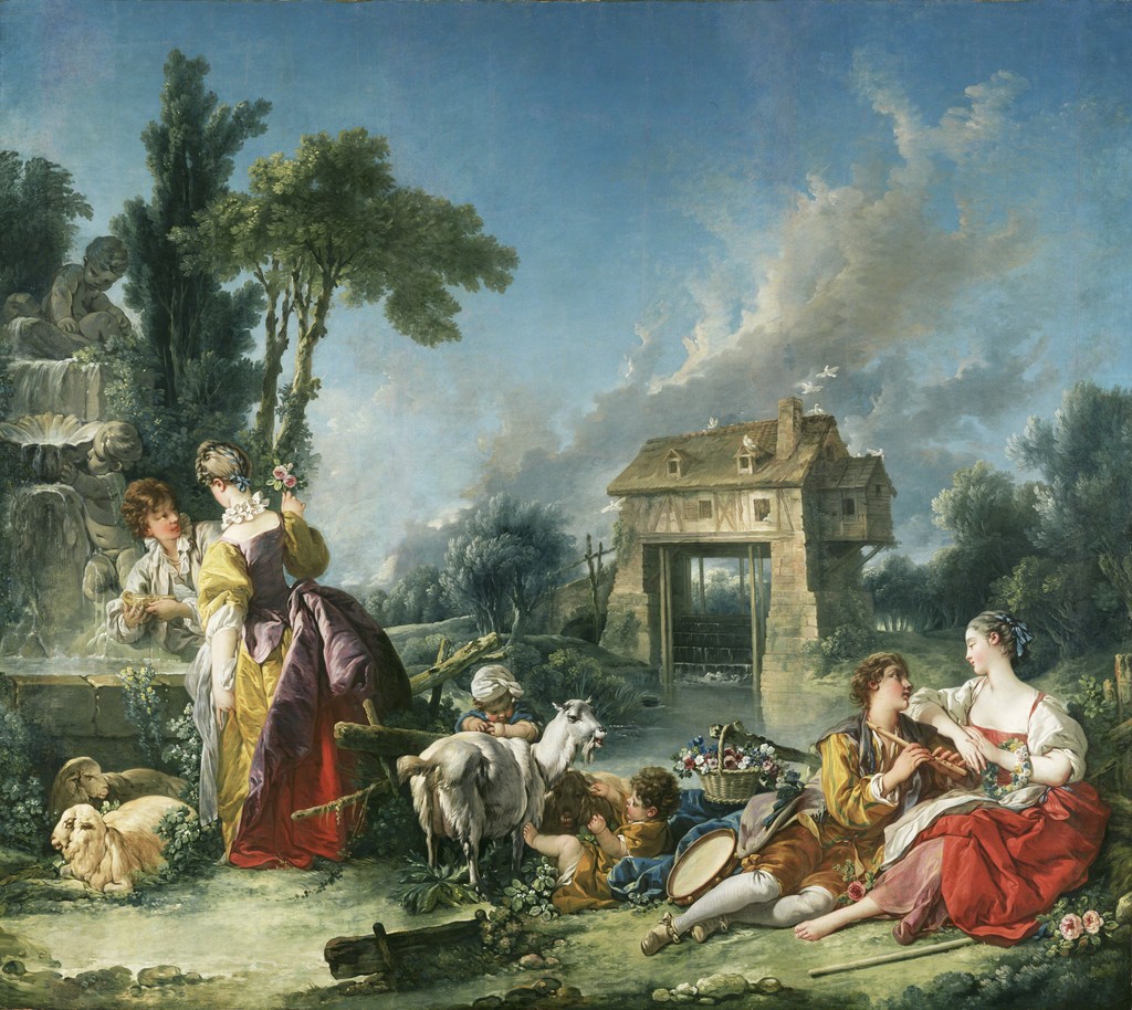 François Boucher | The Fountain of Love (1748) | Artsy