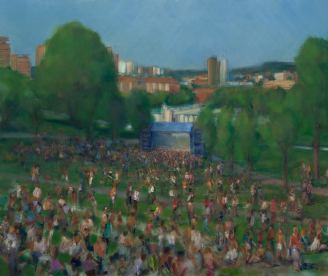 Simon Nicholas | Park VII (2020) | Available for Sale | Artsy