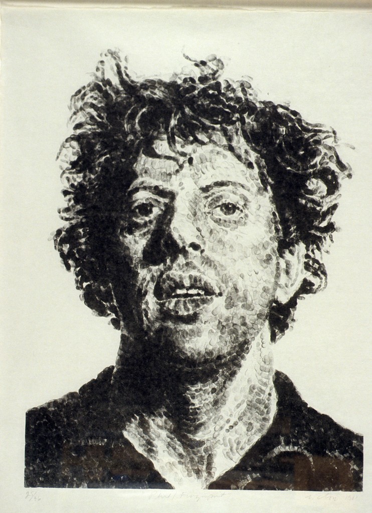 Chuck Close | Phil/Fingerprint (1981) | Available for Sale | Artsy