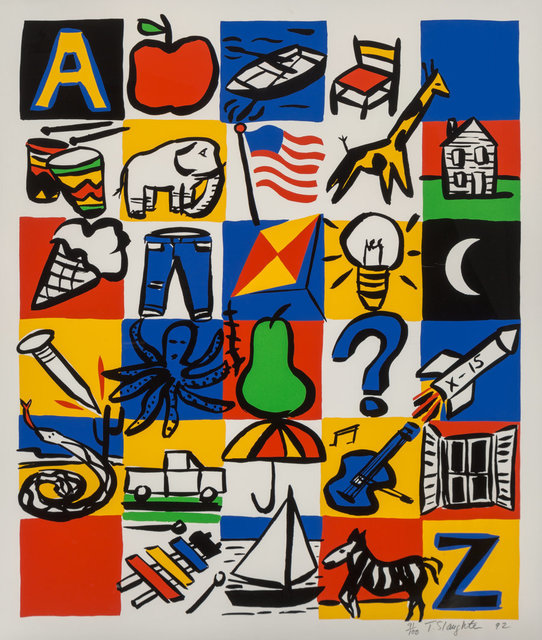 Tom Slaughter | Alphabet (1992) | Artsy