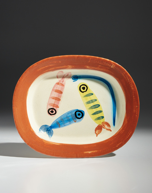 Pablo Picasso | Quatre poissons polychrome (Four polychrome fish) (1947 ...