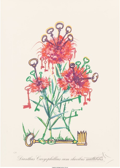Salvador Dalí | Florals (Surrealist Flowers) (1972) | Artsy