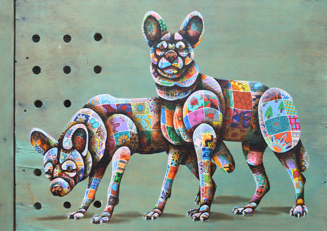 Louis Masai | Nature fights back (2019) | Artsy