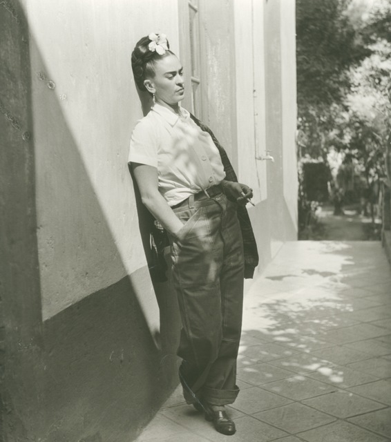Emmy Lou Packard | Frida Standing Against Wall, (1941) | Available for ...
