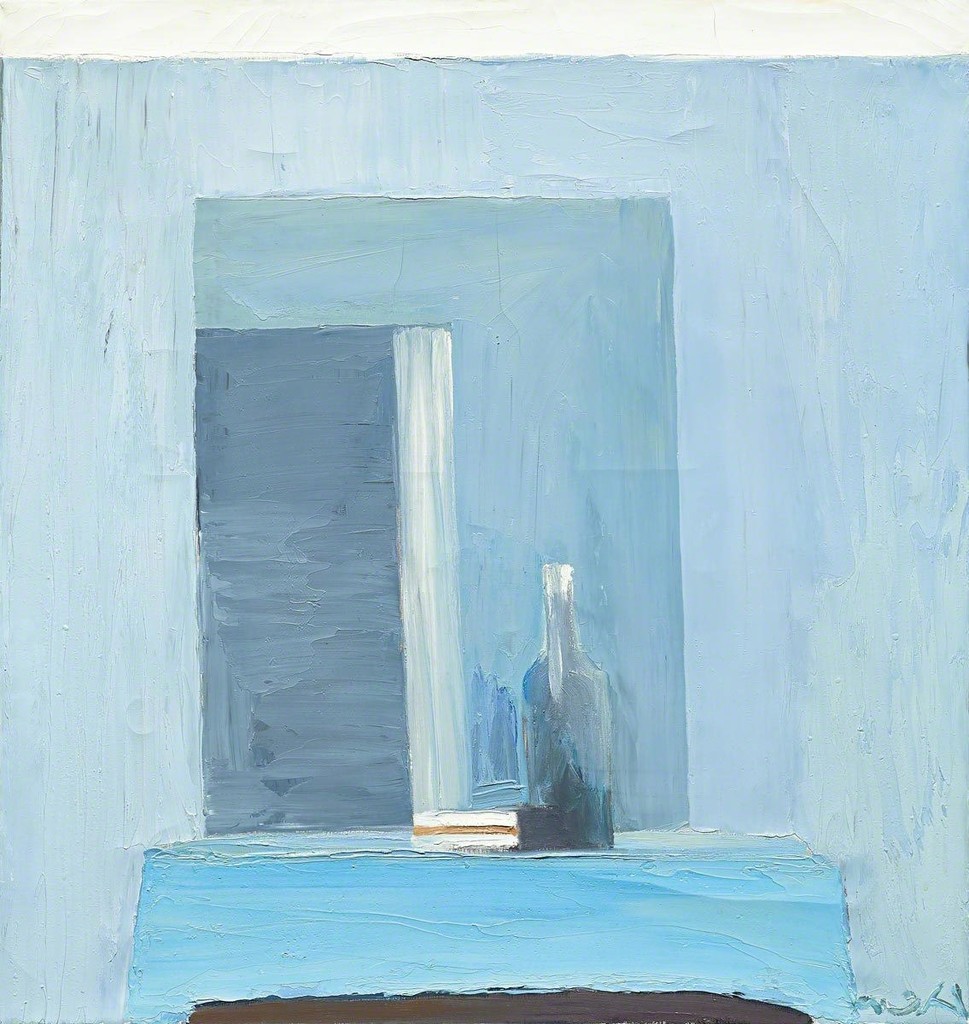 Roger Muhl | Interieur bleu | Artsy