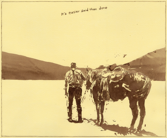 David Rathman | It's Easier Said Than Done (2019) | Available for Sale ...